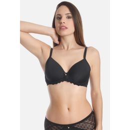 Sassa Mode SASSA Damen Schalen-BH "Beautyful Classic", Gr. 85, schwarz, Microtouch, Jacquard: 85% Polyamid, 15% Elasthan. Spitze: 90% Polyamid, 10% Elasthan,