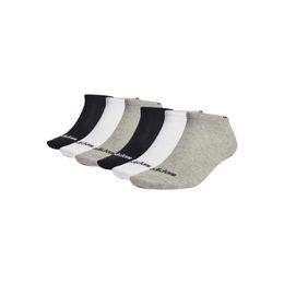 Herren Sneakersocken "Socken Thin Linear Low-Cut 6er Pack", adidas originals, Gr. 46, bunt, Obermaterial: 70% Baumwolle CO. 27% Polyester PES. 2%