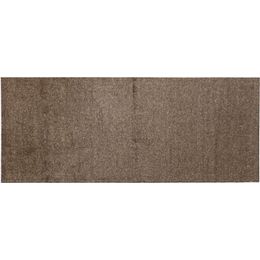 Fu&szlig;matte, B:40cm H:7mm L:60cm, grau, Kunstfaser, Polyamid, Au&szlig;enbereich, Teppiche