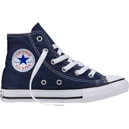 Converse Kinder Sneaker "Kinder Chuck Taylor Hi", Gr. 33, blau, Textil, Schuhe, f&uuml;r Kinder