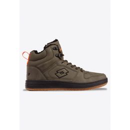 Lotto Herren Sneakerboots, Gr. 44, gr&uuml;n, Synthetik, Textil, Schuhe, Winterschuhe, Schn&uuml;rboots, Sneaker, gef&uuml;ttert