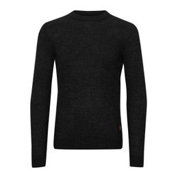 INDICODE Herren Strickfleece-Pullover "Strickpullover IDValerio", schwarz, Gr. XXXL, Obermaterial: 50% Baumwolle CO. 50% Polyacryl PAN., Pullover