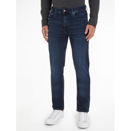 Tommy Hilfiger Herren Slim-fit-Jeans "Bleecker", blau, Gr. 32, Jeans, Obermaterial: 90% Baumwolle, 8% Elastomultiester, 2% Elasthan, Jeans, mit