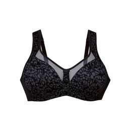 Anita Damen Entlastungs-BH "Komfort BH Clara Art", Gr. 90, schwarz, Stoff, Obermaterial: 82% Polyester PES. 18% Polyamid PA., BHs