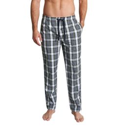 Tom Tailor Herren Pyjamahose "Dakota", Gr. 52, gr&uuml;n, Popeline, Obermaterial: 100% Baumwolle, kariert, Hosen, Bindeband, Seitentaschen, locker,