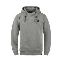 INDICODE Herren Kapuzenpullover "Hoodie IDBarneys", grau, Gr. L, unifarben, Web, Obermaterial: 60% Baumwolle CO. 40% Polyester PES., Pullover
