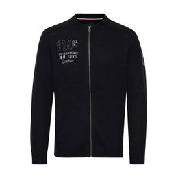 FQ1924 Herren Strickjacke "Strickjacke FQErland", schwarz, Gr. M, Obermaterial: 50% Baumwolle CO. 50% Polyacryl PAN., Strickjacken