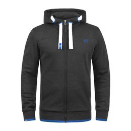 !Solid SOLID Herren Kapuzenpullover "Kapuzensweatjacke SDBenjamin", grau, Gr. M, Obermaterial: 50% Baumwolle CO. 50% Polyester PES., Sweatjacken