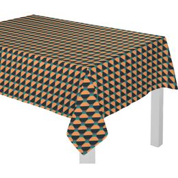 Tischdecke Adam, B:190cm L:130cm, bunt, Bio-Baumwolle, Tischdecken, "Circles", aus 100% Bio-Baumwolle