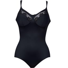 Anita Damen Miederbody "Komfort Korselett Sophia", Gr. 90, schwarz, Obermaterial: 73% Polyamid PA. 27% Elasthan EL., Bodys