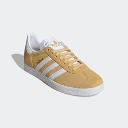 Herren Sneaker "GAZELLE", adidas originals, Gr. 43, wei&szlig;, Leder, Synthetik, Schuhe