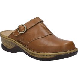 Josef Seibel Damen Clog "Catalonia 83, cognac", Gr. 36cognac, Obermaterial: 100% Rindsleder Leather cow., Schuhe