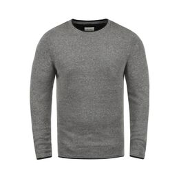 Blend Herren Rundhalspullover "Rundhalspullover BHOdin", grau, Gr. XXXL, Obermaterial: 100% Baumwolle CO., Pullover