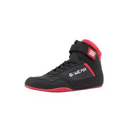 GORILLA WEAR Herren Trainingsschuh, Gr. 48, schwarz, Polyurethane, Synthetik, Schuhe, im High-Top-Design
