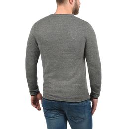 Blend Herren Rundhalspullover "Rundhalspullover BHOdin", grau, Gr. L, Obermaterial: 100% Baumwolle CO., Pullover