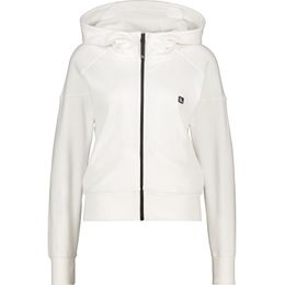 alife and kickin ALIFE & KICKIN Damen Kapuzensweatjacke "Damen CorinaAK A", wei&szlig;, Gr. L, 50% Baumwolle, 50% Polyester, Sweatjacken