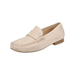 Ara Damen Slipper "Ara Slipper Veloursleder", Gr. 41, beige, Veloursleder, Schuhe