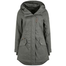 oxmo Damen Parka "Parka OXBella", grau, Casual, Gr. M, Obermaterial: 100% Polyester PES., M&auml;ntel