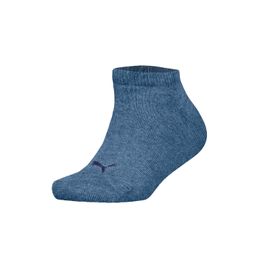 Puma M&auml;dchen Sneakersocken "Socken Plain Sneaker 12P 12er Pack", Gr. 39, blau, Obermaterial: 72% Baumwolle CO. 14% Polyamid PA. 12% Polyester PES. 2%