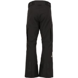 SOS Herren Skihose "La Thule", schwarz, Gr. XL, unifarben, 100% Polyester, Hosen, mit wasserabweisender und PFC-freier Membran