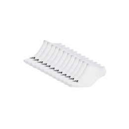 Herren Sneakersocken "Socken Thin No-Show 12er Pack", adidas originals, Gr. 37weiß, Obermaterial: 57% Baumwolle CO. 37% Polyester PES. 3% Elastodien