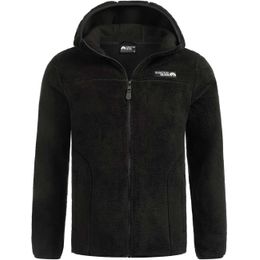 Arctic Seven Herren Fleecejacke "ASSensio", schwarz, Gr. L, Obermaterial: 100% Polyester, Innenseite: 100% Polyester, Jacken, Aus hochwertigem