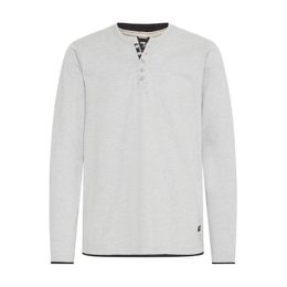Blend Herren Longsleeve "Longsleeve BHTee", grau, Gr. XL, Obermaterial: 85% Baumwolle CO. 15% Polyester PES., Shirts