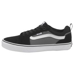 Vans Herren Sneaker "Filmore", Gr. 43, schwarz, Leder, Schuhe, angelehnt an das Design vom Sk8 Low