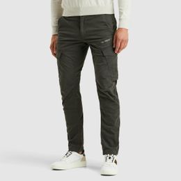 PME-Legend PME LEGEND Herren Cargohose "Nordrop Stretch Twill"asphalt, Gr. 48, unifarben, Twill, Obermaterial: 97% Baumwolle, 3% Elasthan, Hosen, mit Logo
