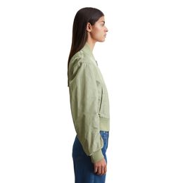 Marc O'Polo MARC O'POLO Damen Outdoorjacke "aus recyceltem Polyester-Twill"smooth sage, Gr. 44, unifarben, Obermaterial: 100% Polyester, Jacken