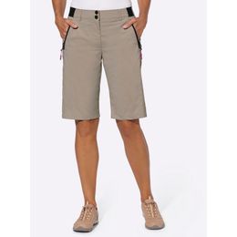 Casual Looks Herren Bermudas, braun, Gr. 36, unifarben, 95% Polyamid, 5% Elasthan, Hosen