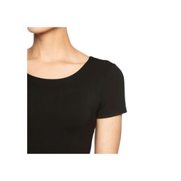 Bamboo basics Damen Unterhemd "T-Shirt KATE 4er Pack", Gr. L, schwarz, Obermaterial: 68% Viskose CV. 28% Baumwolle CO. 4% Elasthan EL., Unterhemden