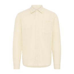 Blend Herren Leinenhemd "Leinenhemd BHBay Linen", beige, Gr. S, Obermaterial: 55% Leinen LI. 45% Baumwolle CO., Hemden