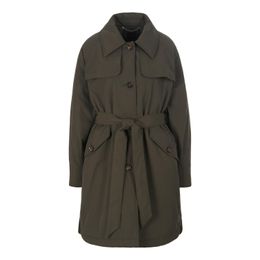 Madeleine Mode MADELEINE Damen Langmantel "Trench Modischer Trenchcoat mit Warmfutter"fango, Gr. 34, Obermaterial: 55% Baumwolle CO. 45% Polyamid PA., Mäntel
