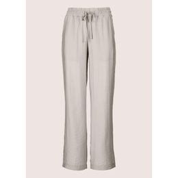 Madeleine Mode MADELEINE Damen Stoffhose "Hose Hose zum Schl&uuml;pfen"taupe, Gr. 40, Obermaterial: 84% Viskose CV. 16% Polyamid PA., Hosen