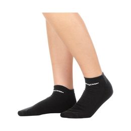 TRIGEMA Herren F&uuml;&szlig;linge "TRIGEMA Sneaker-Socken im Doppelpack", Gr. 38, schwarz, Baumwollmischung, Socken