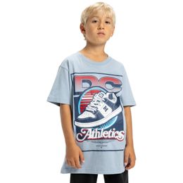 DC Shoes Jungen T-Shirt "Manteca Tribute", blau, Gr. 8, 75% Baumwolle, 25% Baumwolle, Shirts