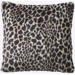Kissenh&uuml;lle HEINE HOME, B:40cm L:40cm, beige, Kunstfaser, 50% Polyacryl, 28% Modacryl, 22% Polyester, Kissenbez&uuml;ge