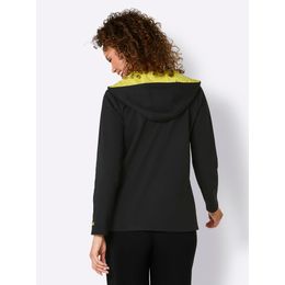 feel good Damen Langjacke, Gr. 36, schwarz, 50% Baumwolle, 50% Polyester, unifarben, Jacken