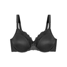 Triumph Damen Minimizer-BH "Ladyform Soft", Gr. 85, schwarz, Microtouch, Obermaterial: 43% Polyamid, 40% Polyester, 17% Elasthan, leicht gl&auml;nzend,