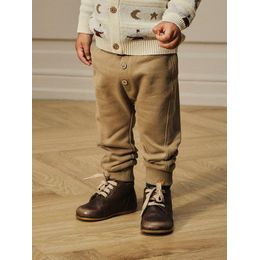 Lil Atelier Sweathose "London" in Khaki - 36% | Größe 56 | Babyhosen