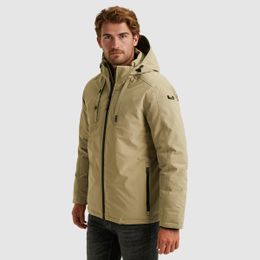 PME-Legend PME LEGEND Herren Winterjacke, beige, Gr. XXXL, Web, Obermaterial: 100% Polyester, Jacken, Taschen mit Rei&szlig;verschluss