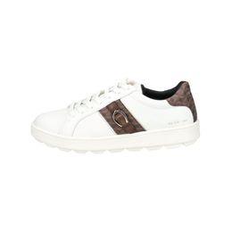Geox Damen Sneaker "Geox Sneaker Leder/Textil", Gr. 38, braun, Leder, Textil, Schuhe