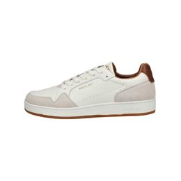 Replay Herren Sneaker "Replay Sneaker Leder", Gr. 44, braun, Leder, Schuhe