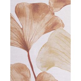 Gardine HEINE HOME, B:140cm H:145cm, braun, Polyester, Gardinen