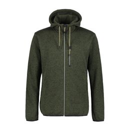 Icepeak Herren Funktionsjacke "H FLEECEJACKE MANAWA", gr&uuml;n, Gr. M, Fleece, Obermaterial: 100% Polyester, Jacken
