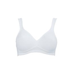 Rosa Faia Damen Bustier "BH Twin Soft Bra 1er Pack", Gr. 95, wei&szlig;, Obermaterial: 70% Polyamid PA. 30% Elasthan EL., BHs