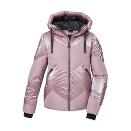 Killtec Damen Skijacke "KSW 100 WMN SKI QLTD JCKT", lila, Gr. 42, Oberstoff 1: 100% Polyamid/ Oberstoff 2: 100% Polyester, Futter: 100% Polyester,