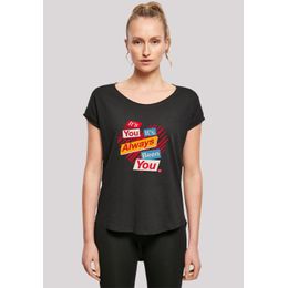 T-Shirt F4NT4STIC "Sex Education It's Always You Netflix TV Series", Damen, Gr. L, schwarz, Obermaterial: 100% Baumwolle, regular fit, Rundhals, ohne B&uuml;ndchen, Shirts T-Shirt, Premium Qualit&auml;t