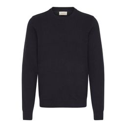 Blend Herren Strickfleece-Pullover "Strickpullover BHBRYAN"schwarz beauty, Gr. L, Obermaterial: 70% Baumwolle CO. 30% Nylon NY., Pullover
